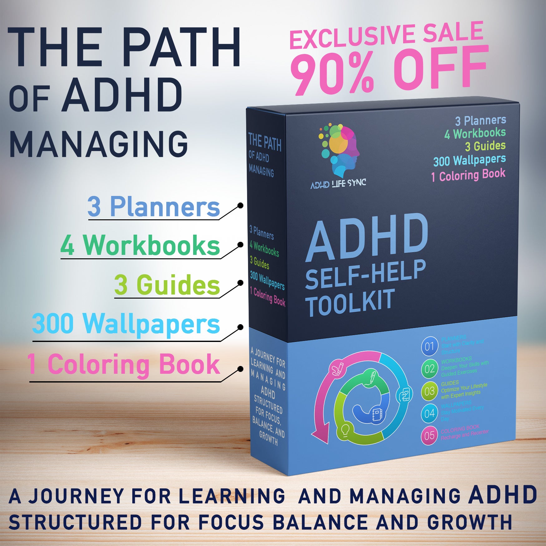 ADHD Life Sync | Tools and Resources for Brain That Works Differently